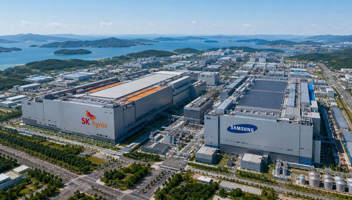 韓国サムスンとSKハイニックス、DRAM半導体分野へ約84兆円の巨額投資計画を発表 AI需要の急増に対応、今後5年間でDRAMの製造能力の倍増 ...